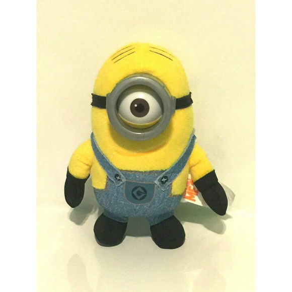 Toys | Despicable Me Yellow Plush Minion Stuart Stuffed Animal Toy One ...
